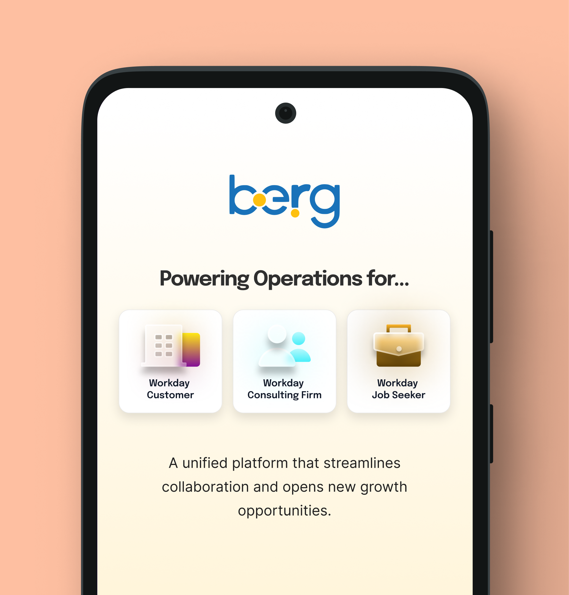 Berg - Connect, Collaborate, Succeed